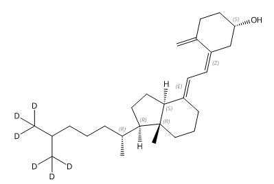 Cholecalciferol-d6 / Vitamin D3-d6 - Analytica Chemie